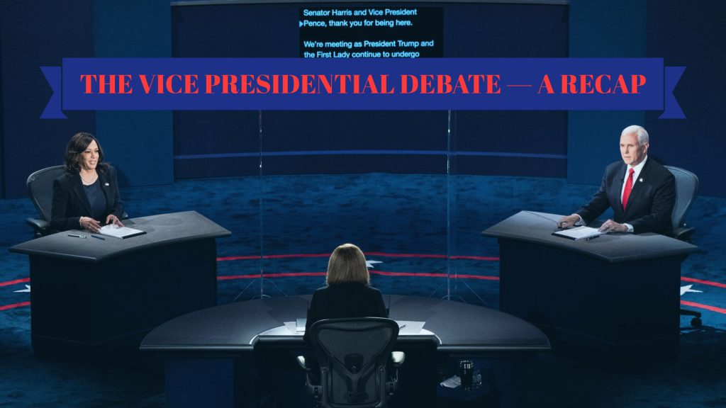 The Vice Presidential Debate — A Recap - The Acronym | IMSA's Official ...
