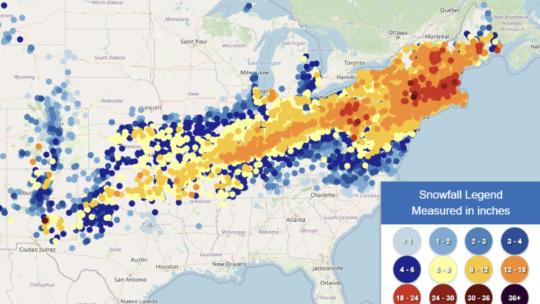 Winter Storm Fern Devastates Country with Frigid Temperatures, Snow ...