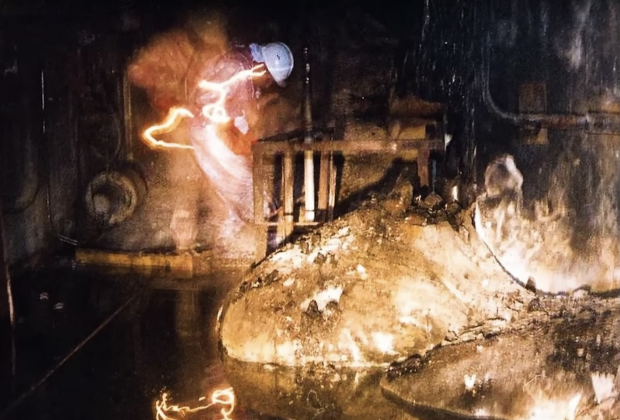 The Elephant’s Foot of Chernobyl – Hadron